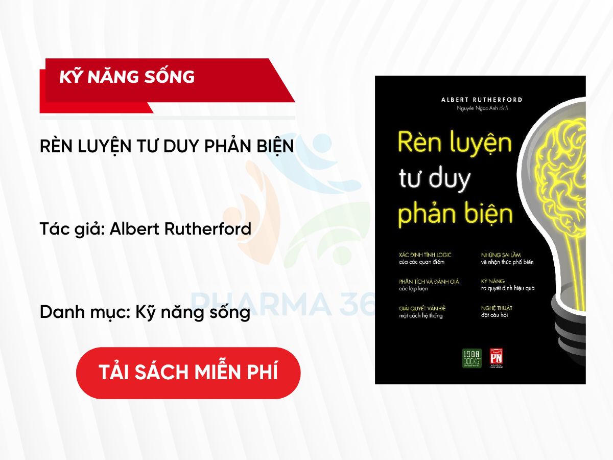 Tải miễn phí PDF Rèn Luyện Tư Duy Phản Biện - Albert Rutherford